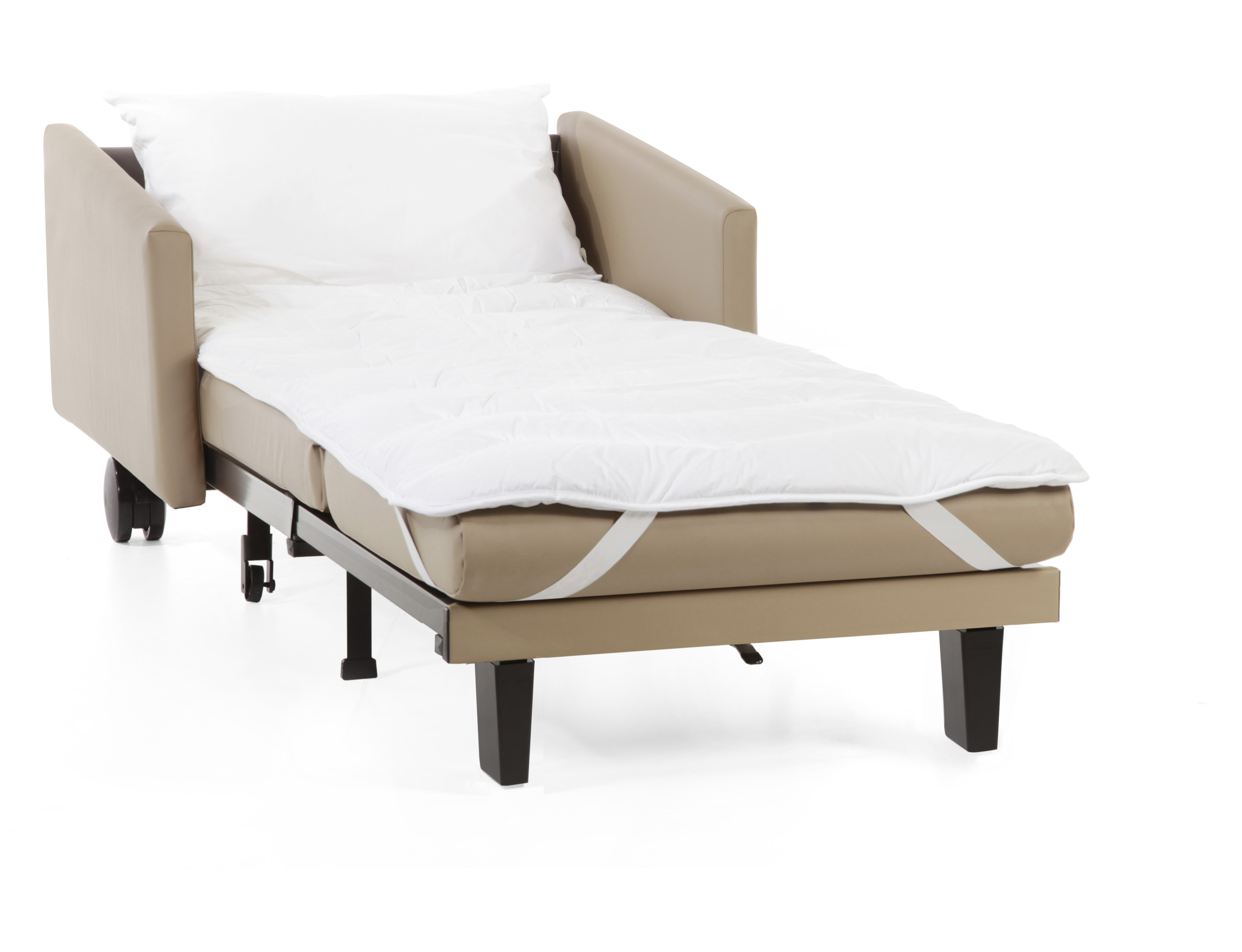 Fauteuil lit accompagnant ROLLER M1 80 accoudoirs larges - Convertible ...